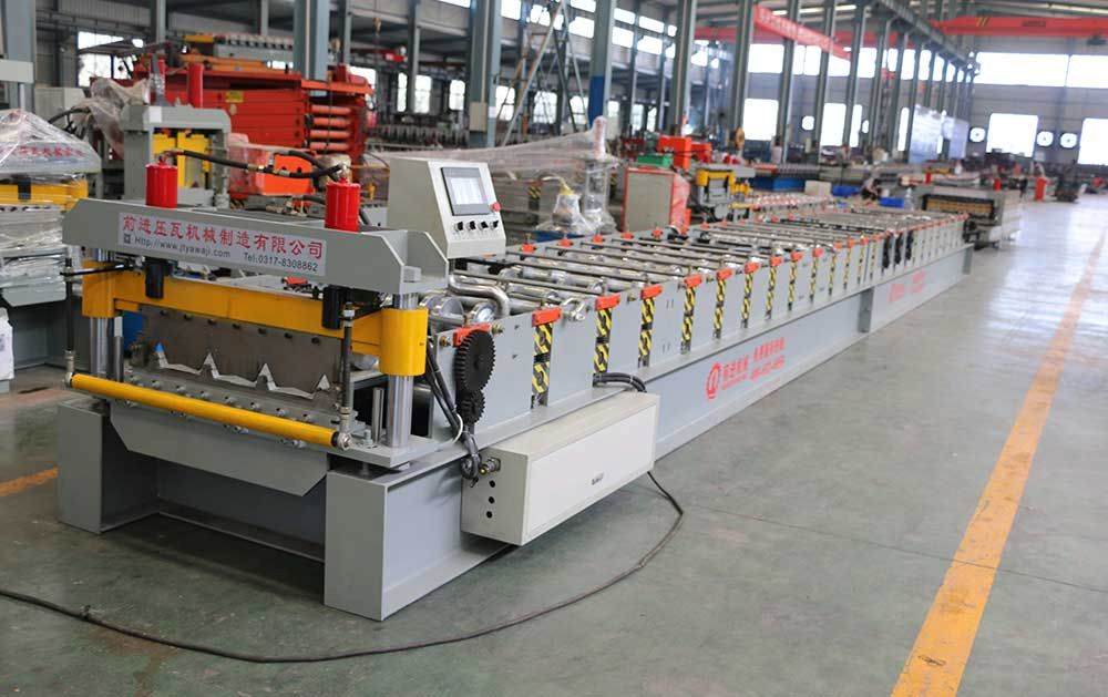 Standing Seam.Selflock Roof Machine ,Three Layer Deck Roll Forming Machine Supplier China